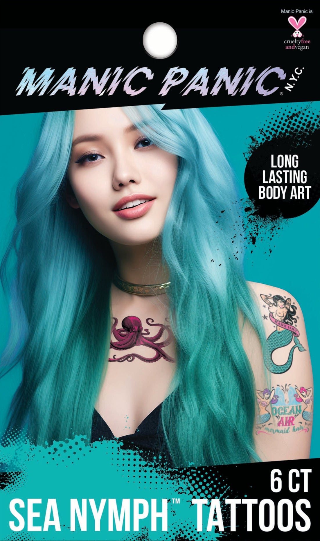 Manic Panic® Sea Nymph™ Tattoo Pouch - Manic Panic NYC INC