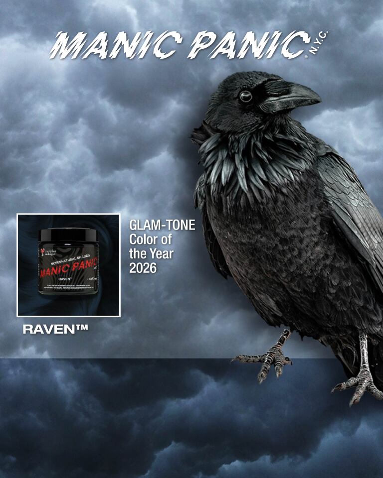 GLAM-TONE™ Color of the Year: Raven™ - Manic Panic NYC INC
