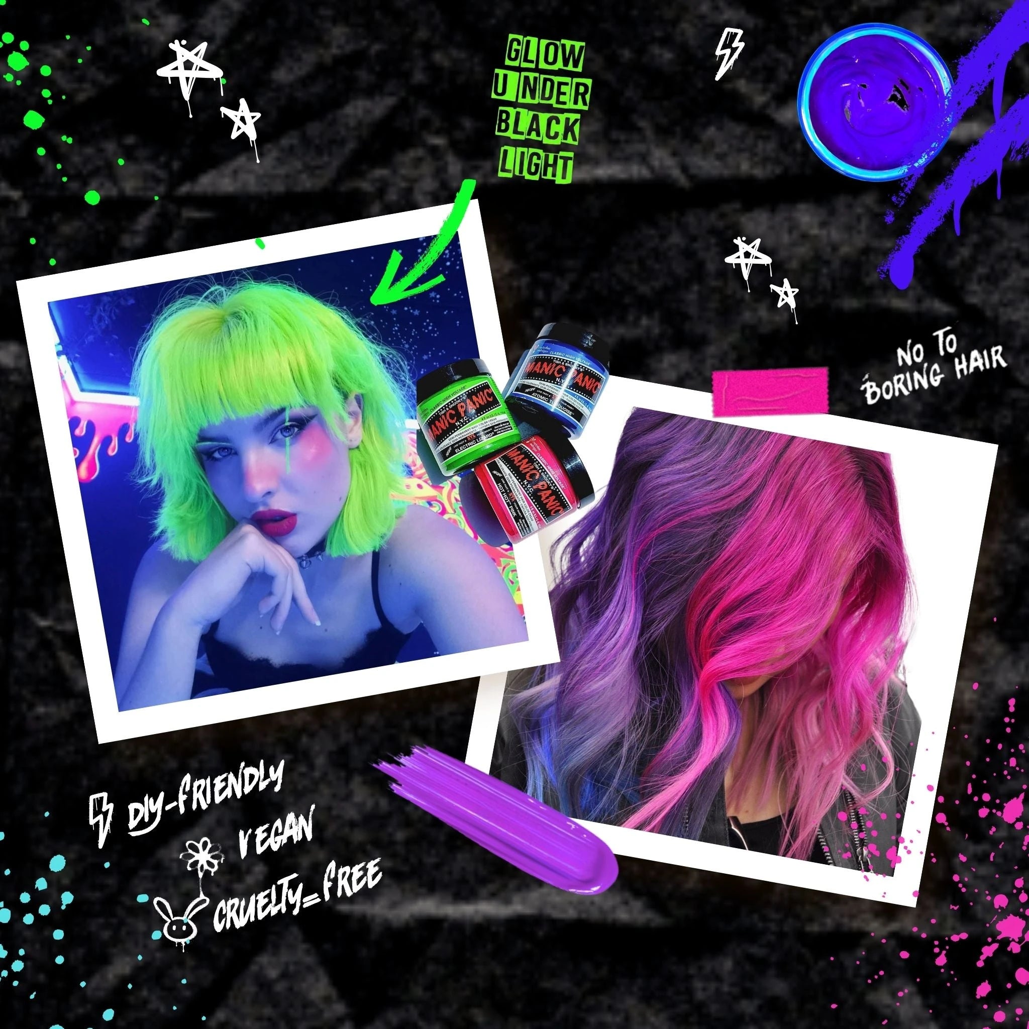 Classic High Voltage Hair Dye – Vegan & Bold | Manic Panic - Manic ...