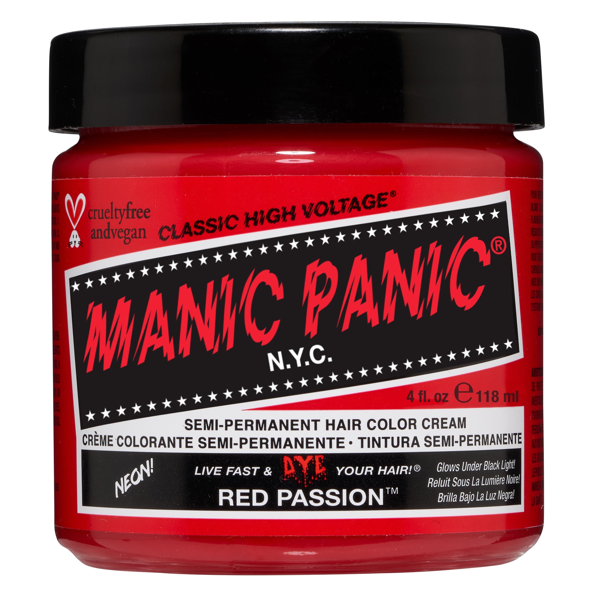 Red Passion™ - Classic High Voltage® - Manic Panic NYC INC