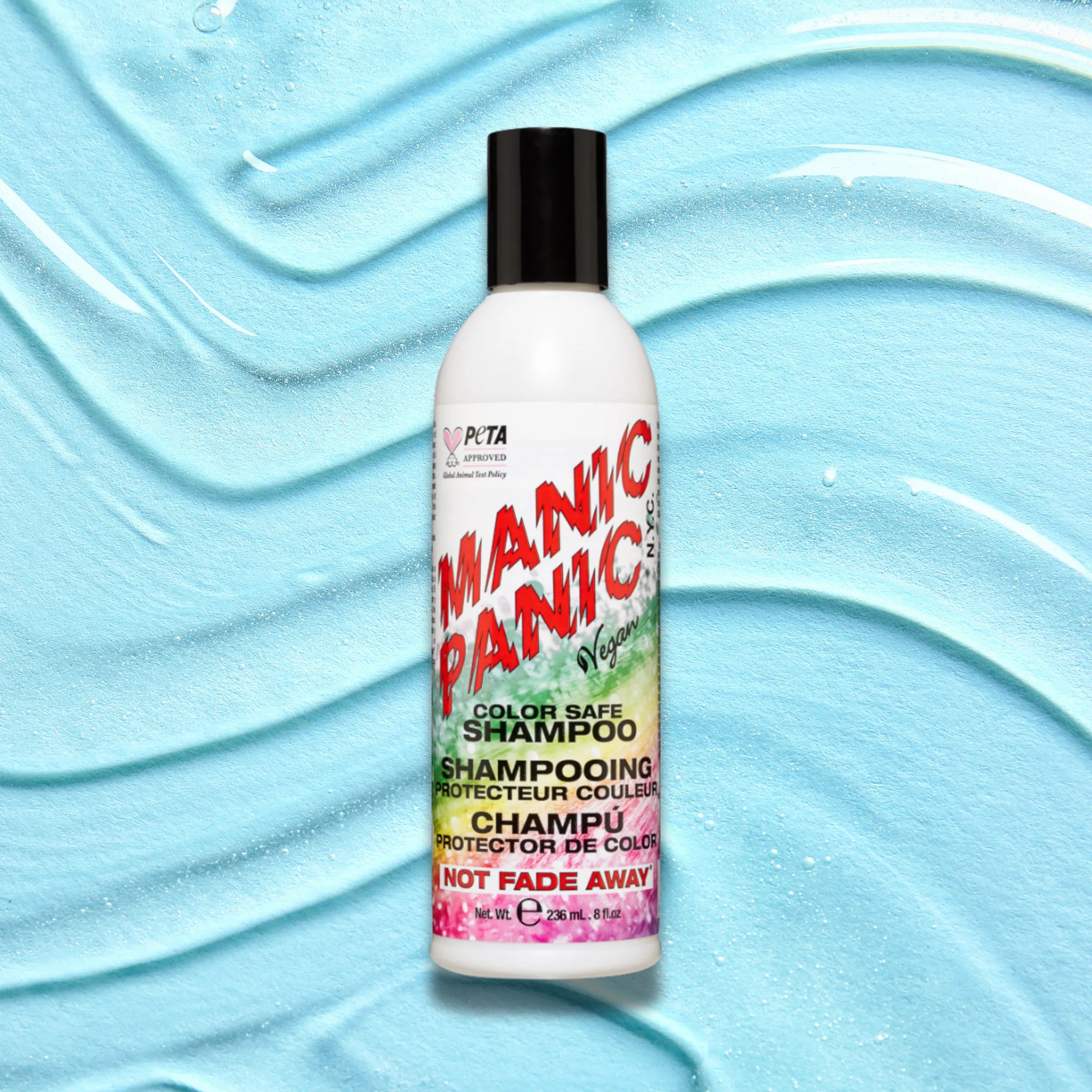 Manic Panic Not Fade Away® Color Safe Shampoo 8oz - Manic Panic NYC INC