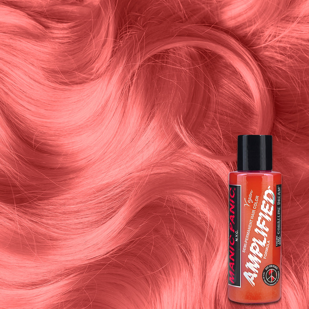 Coralline Dream® Amplified™ | Semi Permanent Hair Color - Manic Panic ...