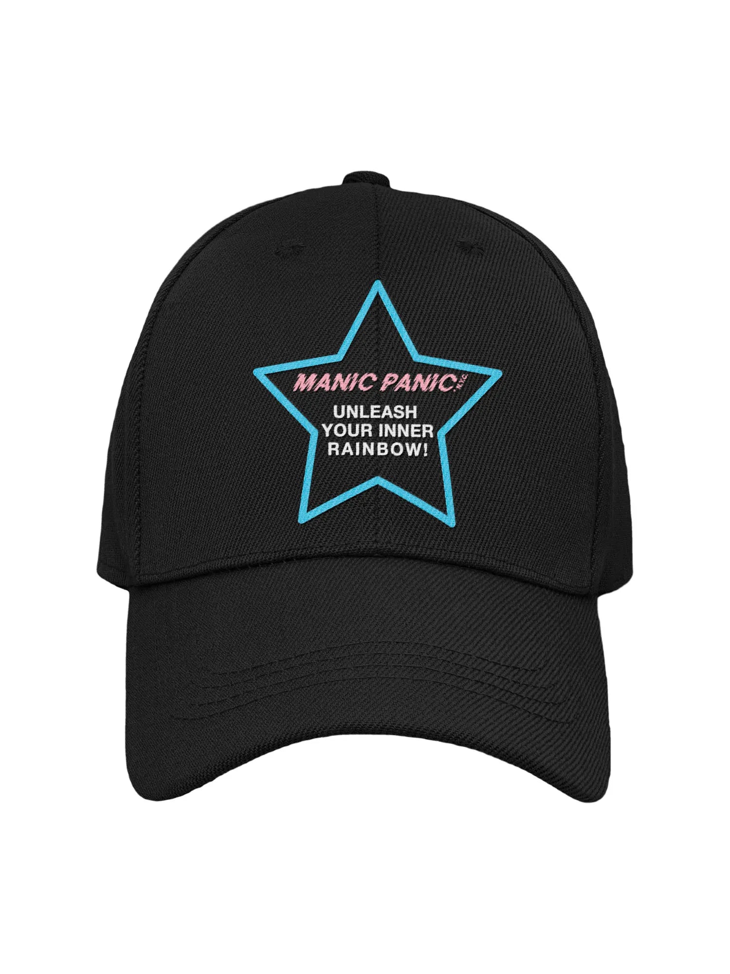 Manic Panic Pride Hat | Rainbow Star Cap | ACLU Support - Manic Panic ...