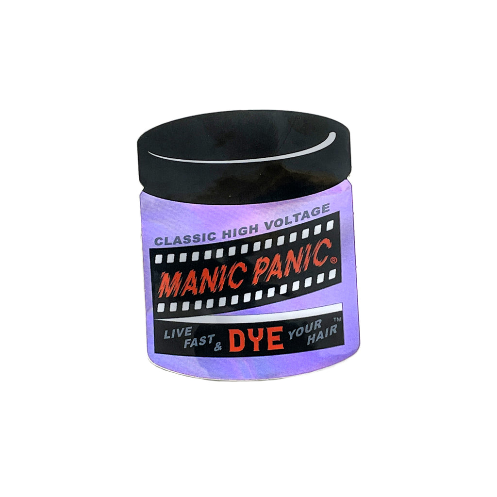 Manic Panic® Classic High Voltage® Holographic Sticker - Velvet Violet ...
