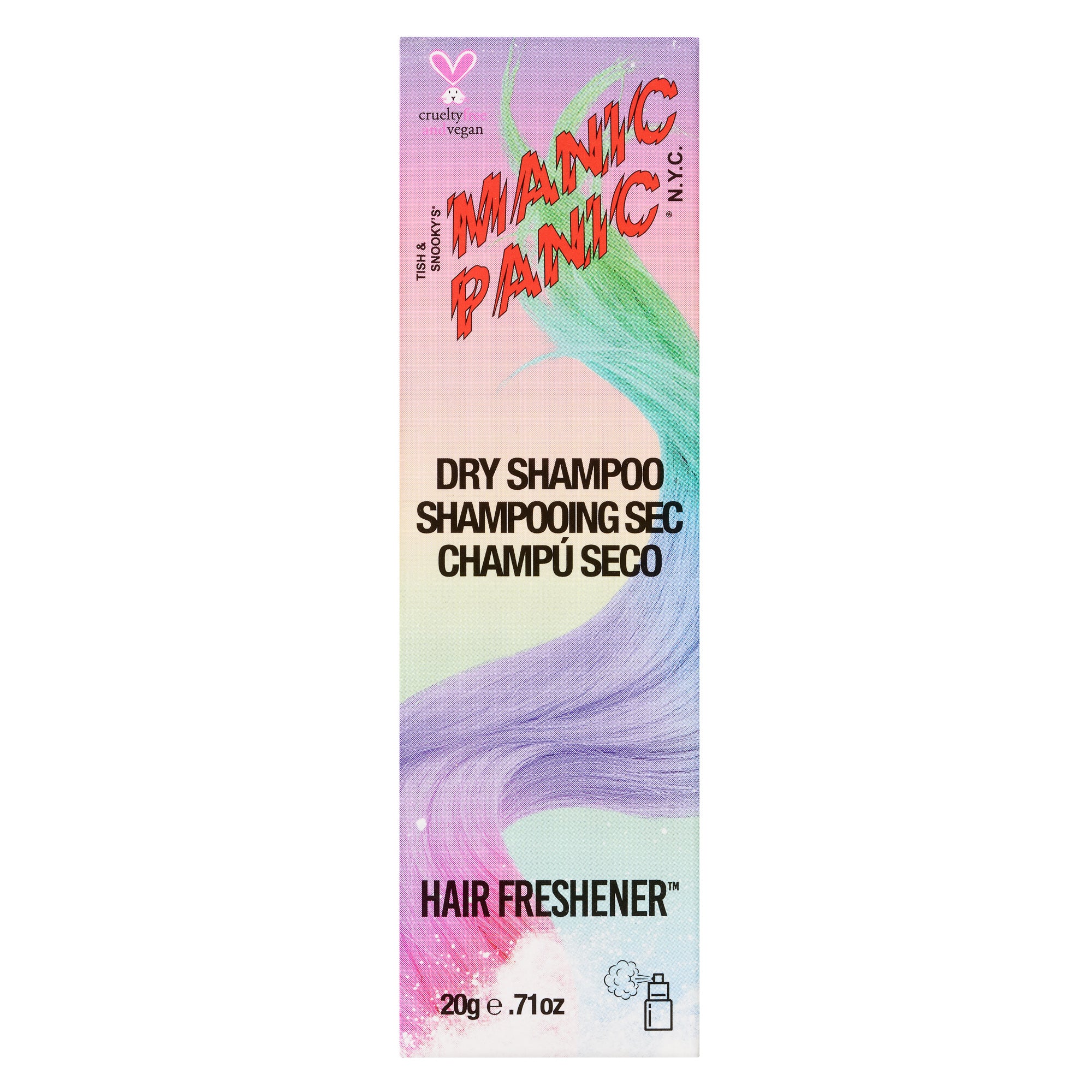 Dry Shampoo - Hair Freshener - Manic Panic NYC INC