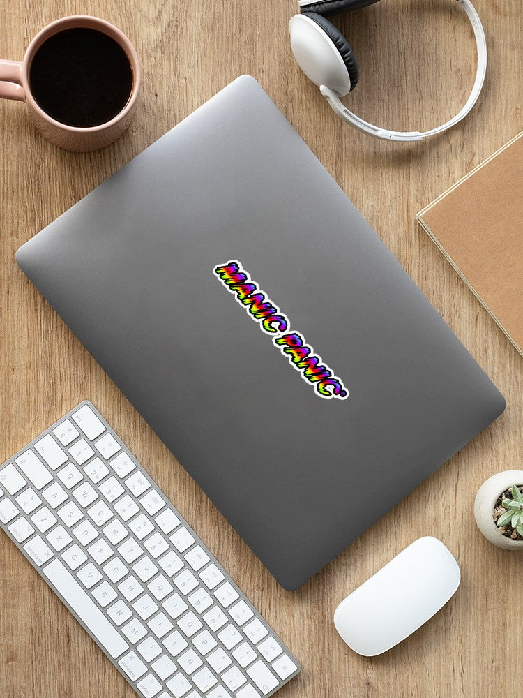 manic panic color banner sticker - Manic Panic NYC INC