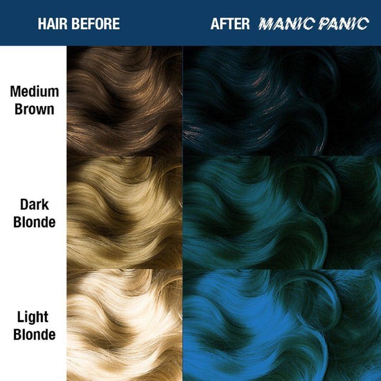 Voodoo Blue™ - Amplified™ | Semi Permanent Hair Color - Manic Panic NYC INC