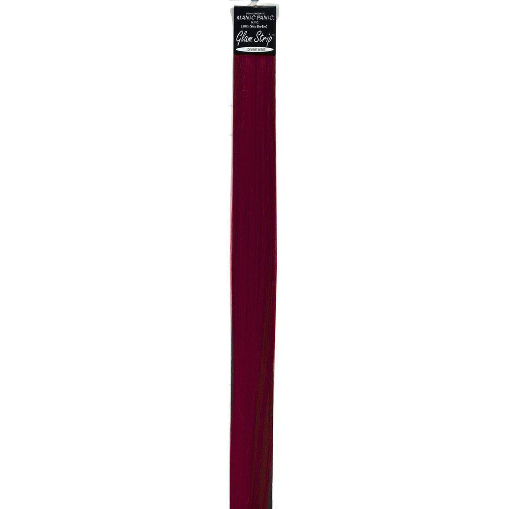 Glam Strips® Clip-In Hair Extensions - Divine Wine® - 18" - Manic Panic ...